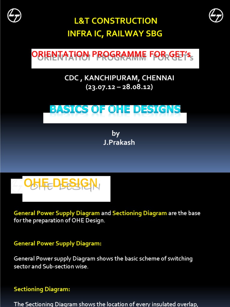 2 Basics of Ohe Design | PDF | Manufactured Goods | Electrical Engineering