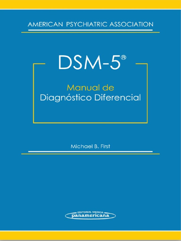 3.1 Dsm-5. Manual de Diagnostico Diferencial | PDF