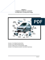 BIW Components and Nomenclature Guide | PDF | Axle | Trunk (Car)
