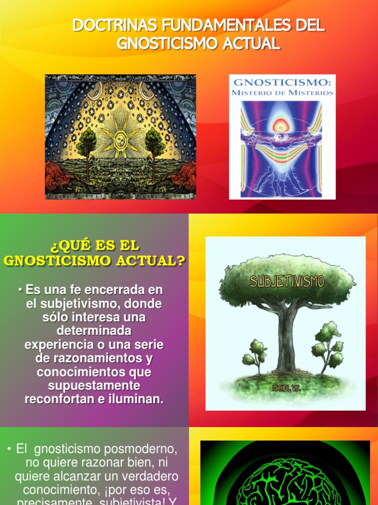 Doctrinas Fundamentales Del Gnosticismo Actual | PDF | Gnosticismo | Alma