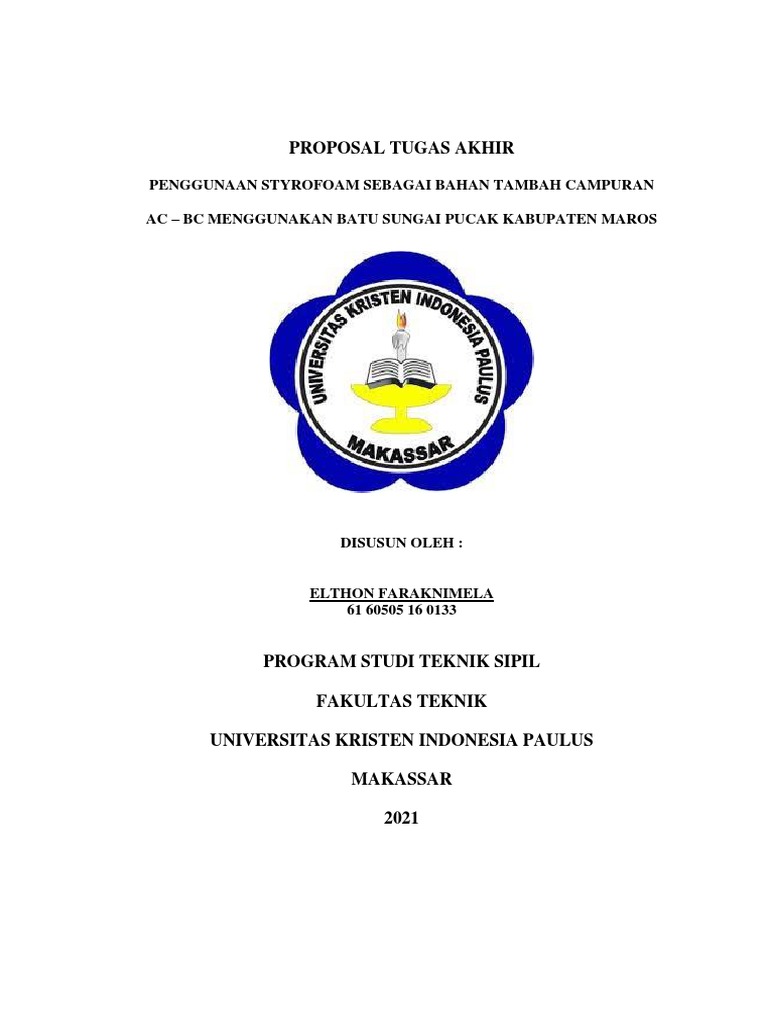 Pengaruh Penambahan Limbah Storyfoam Terhadap Laston Lapis Antara | PDF | Teknologi & Rekayasa