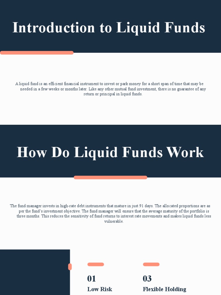 Understanding Liquid Funds: A Guide | PDF