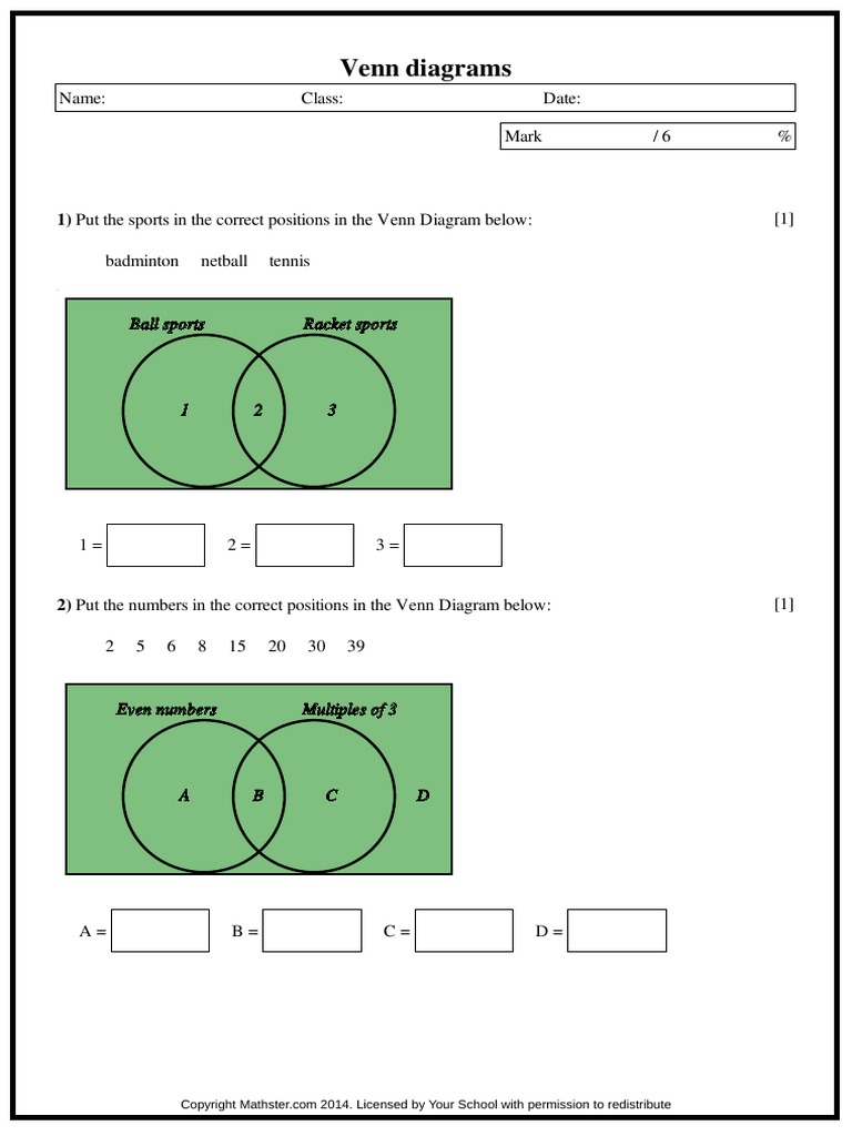 Venn Diagrams | PDF | Polytopes | Euclidean Geometry