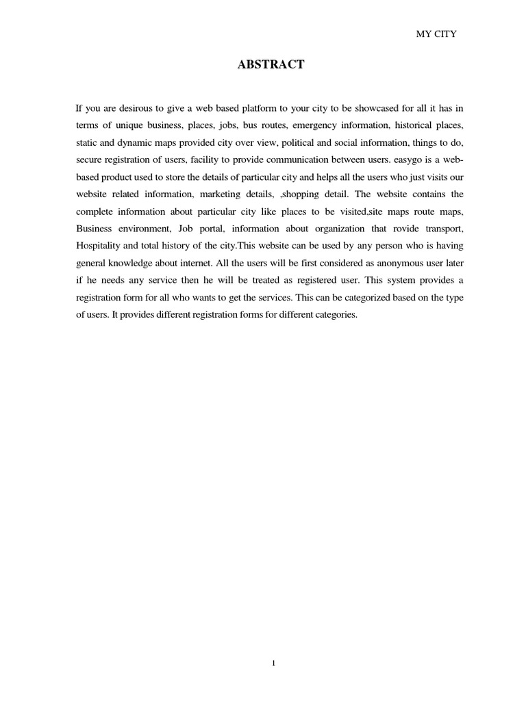 My City | PDF | Android (Operating System) | Python (Programming Language)