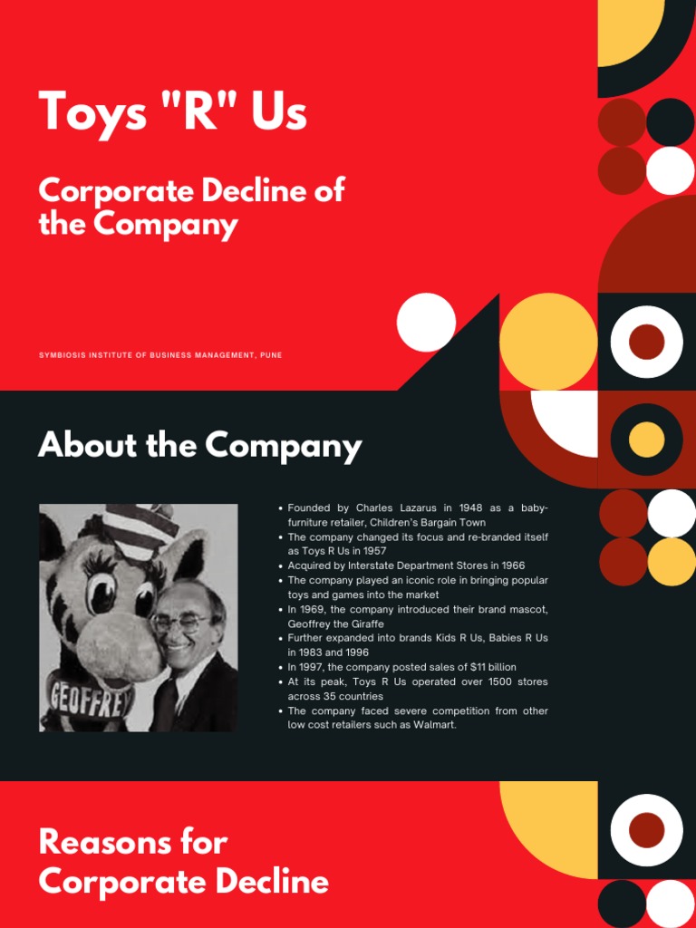 Toys "R" Us: Corporate Decline of The Company | PDF | Retail | Debt