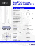 Cellmax Antena Datasheet PDF | PDF | Antenna (Radio) | Decibel