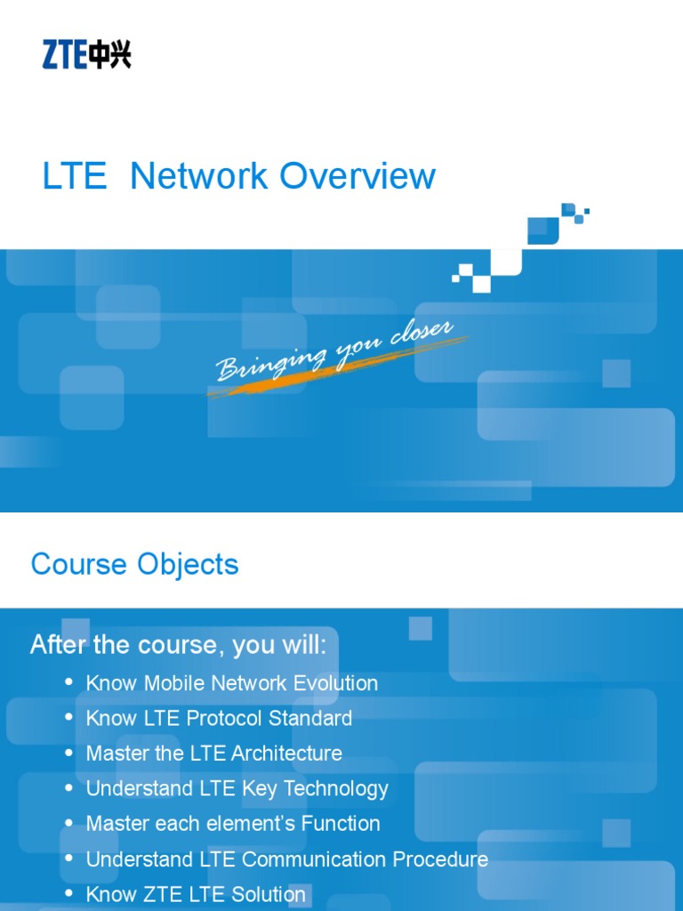 Lte Overview Pdf Lte Telecommunication Computing