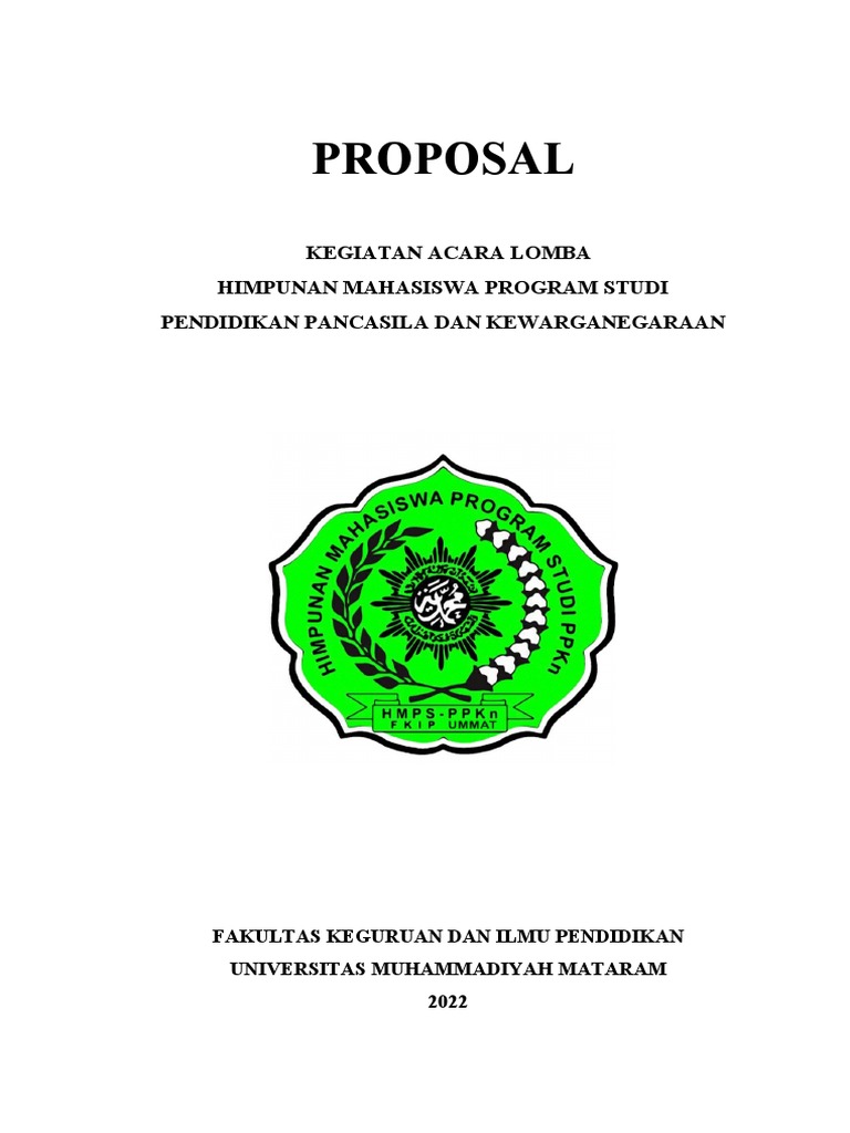 Proposal Lomba Ppkn-1 | PDF