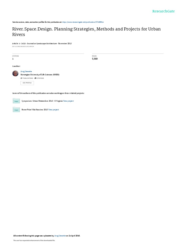 JOLA - River - Space.Design - 13 Review | PDF | Design | River