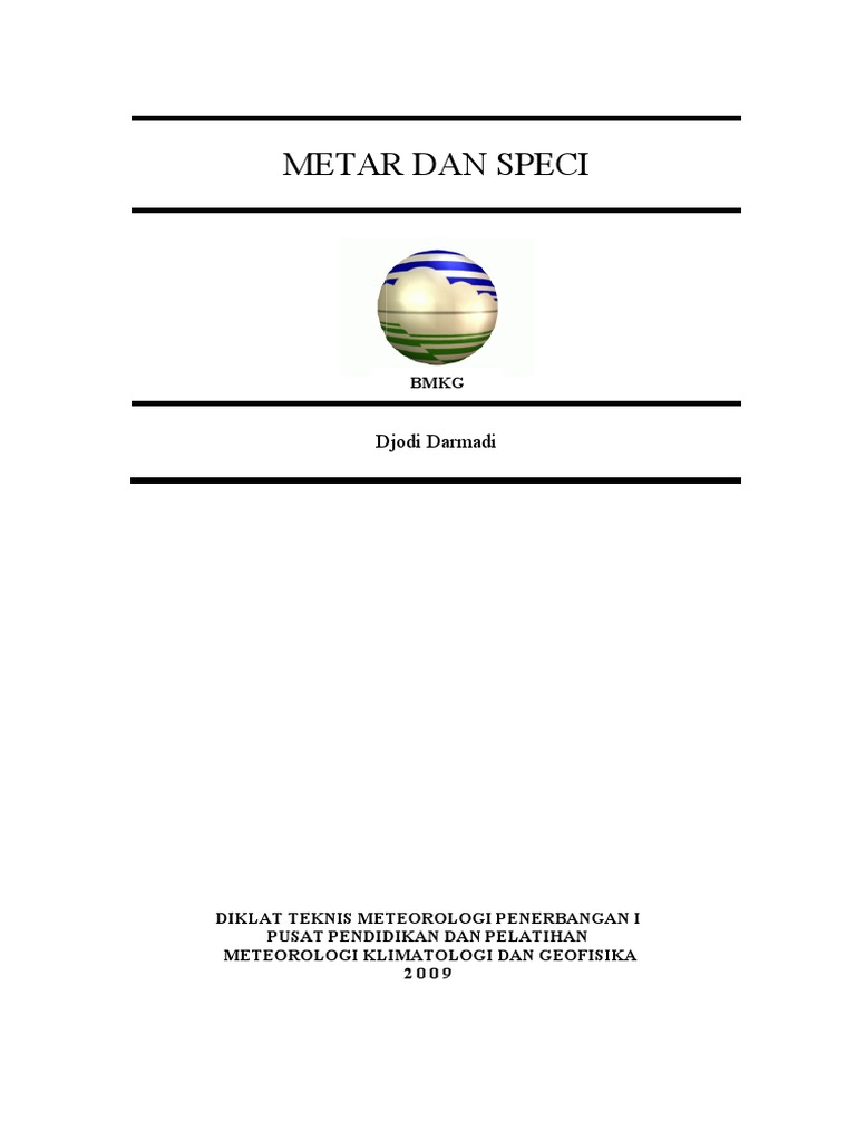 Metar Dan Speci | PDF