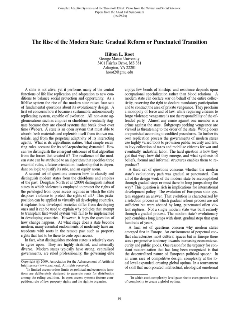 The Rise of The Modern State | PDF | State (Polity) | Napoleon