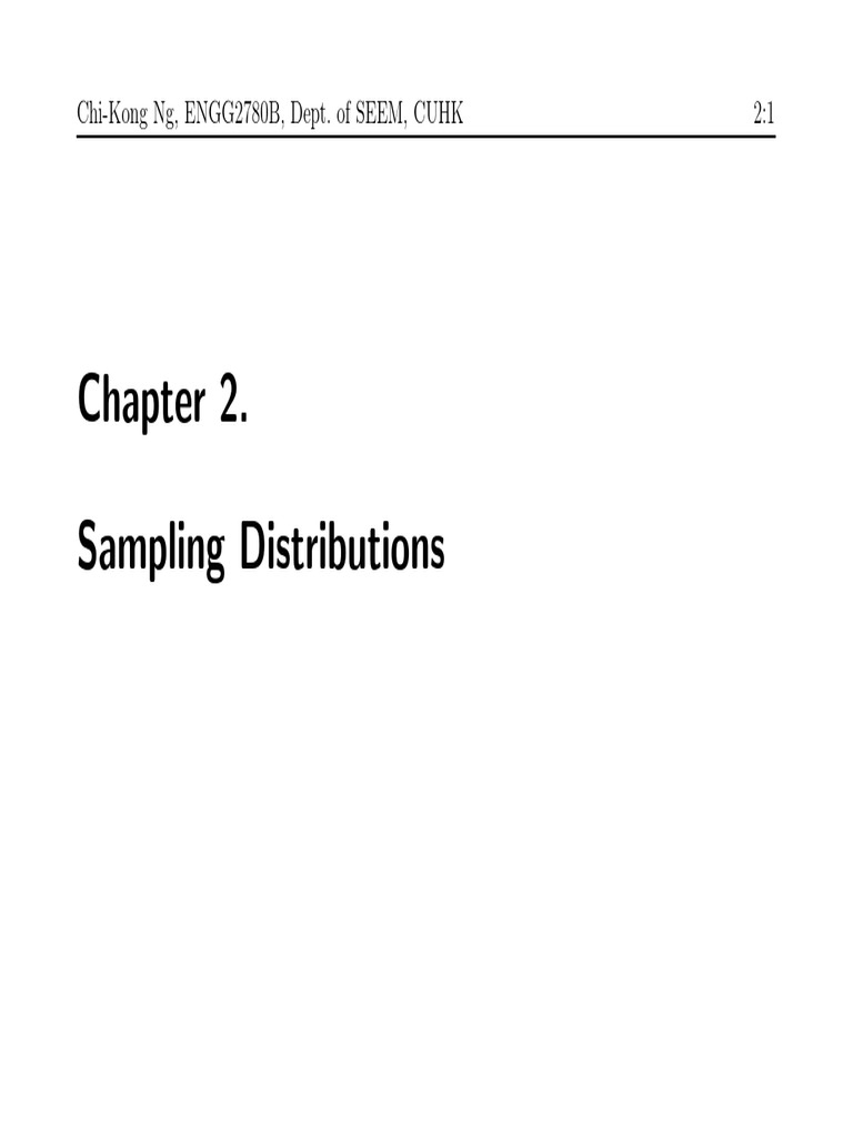 CH 02 | PDF | Variance | Normal Distribution
