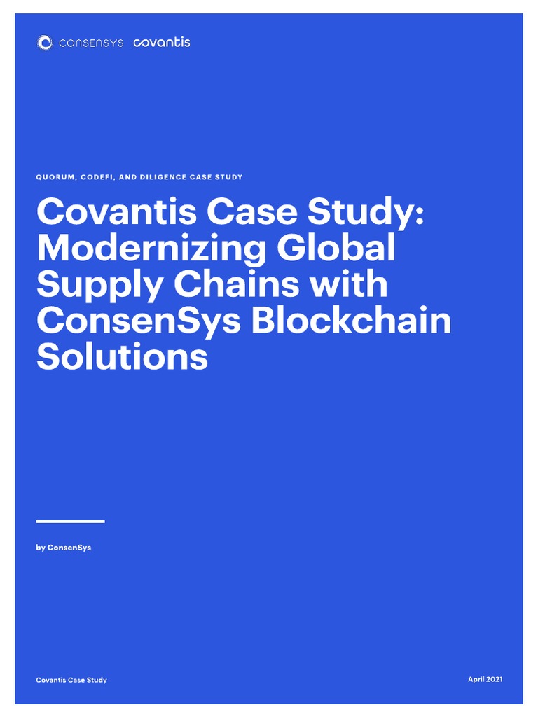 Covantis Case Study | PDF | Business