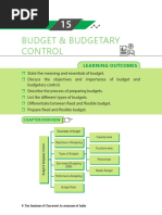 Budgetary and Non-Budgetary Control Techniques | PDF