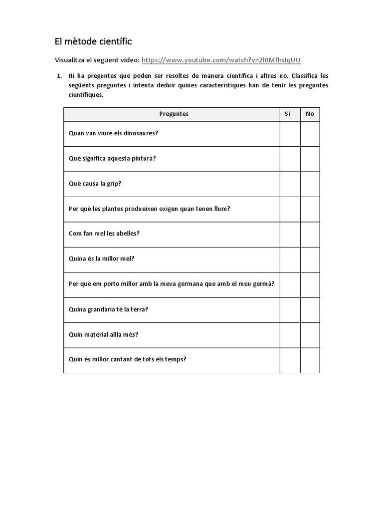 El Metode Cientific | PDF