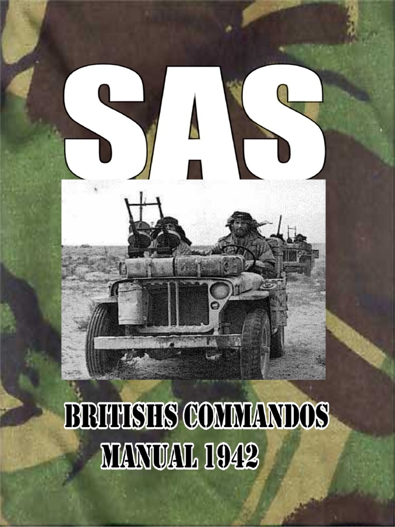 SAS Britishs Comandos Manual | PDF | Commando | Shell (Projectile)