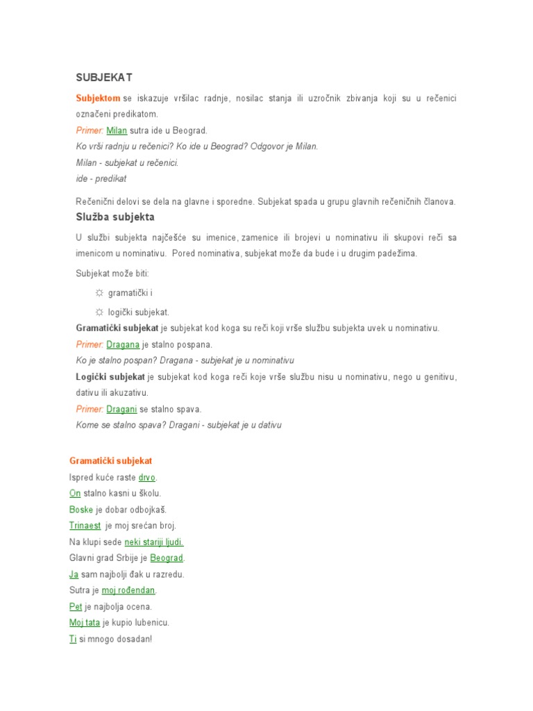 SUBJEKAT | PDF