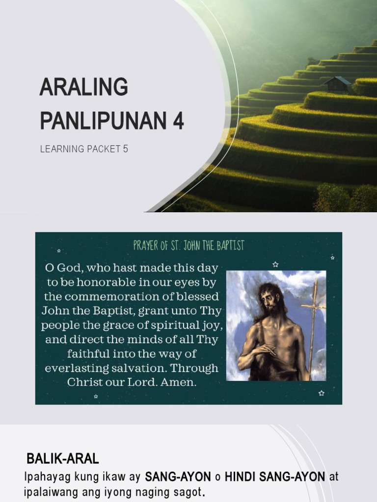 Anyong Lupa Ta Anyong Tubig, at Klima | PDF