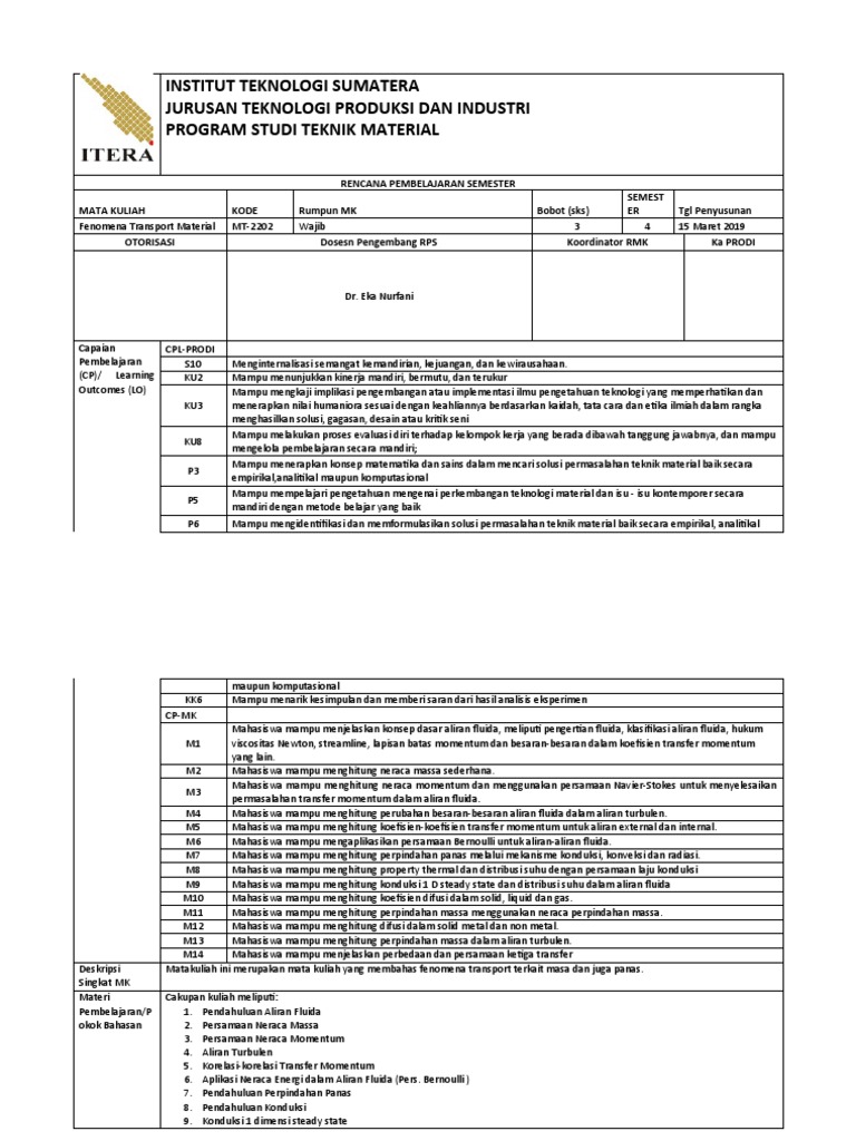 RPS Fenomena Transport Material | PDF