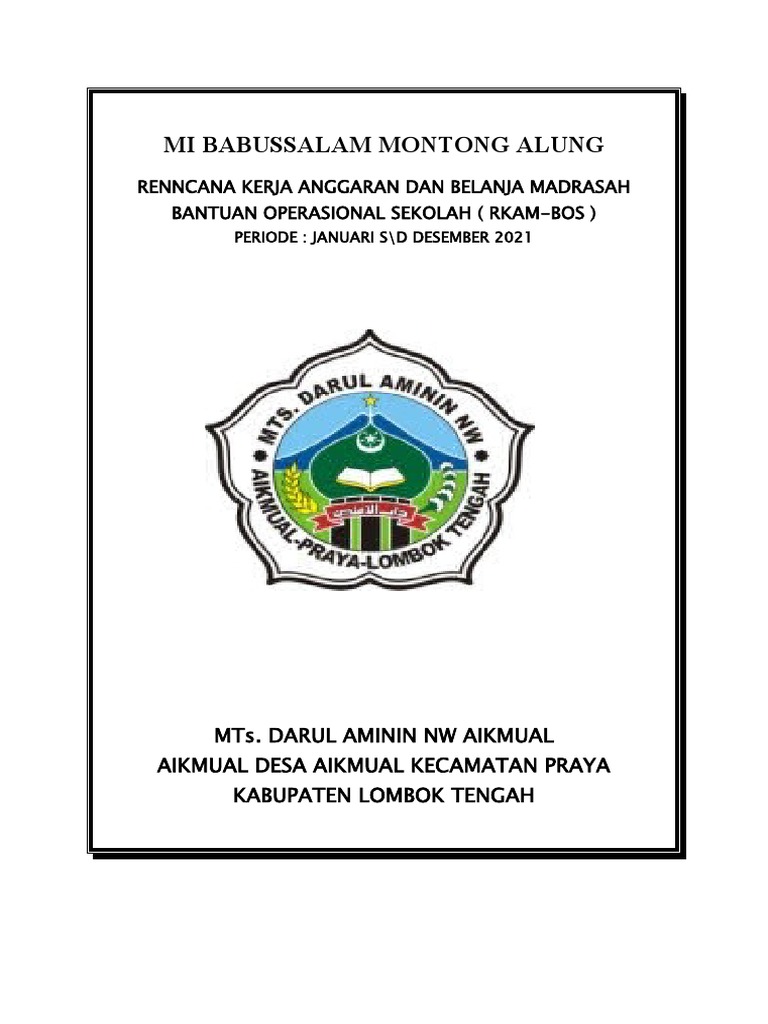 Cover Rkam 2021 | PDF