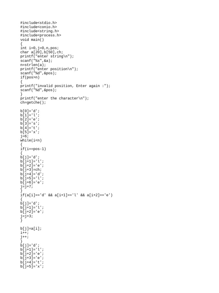 Char | PDF | Computers