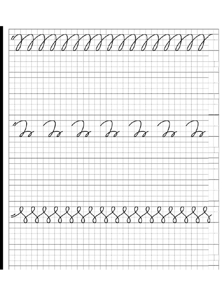 Plantillas Aprendamos Caligrafía 1 | PDF