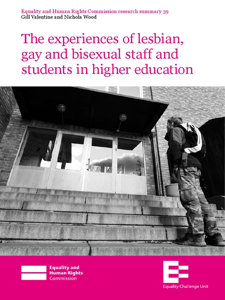Research Summary 39 Experiences of Lesbian Gay Bisexual Higher ...