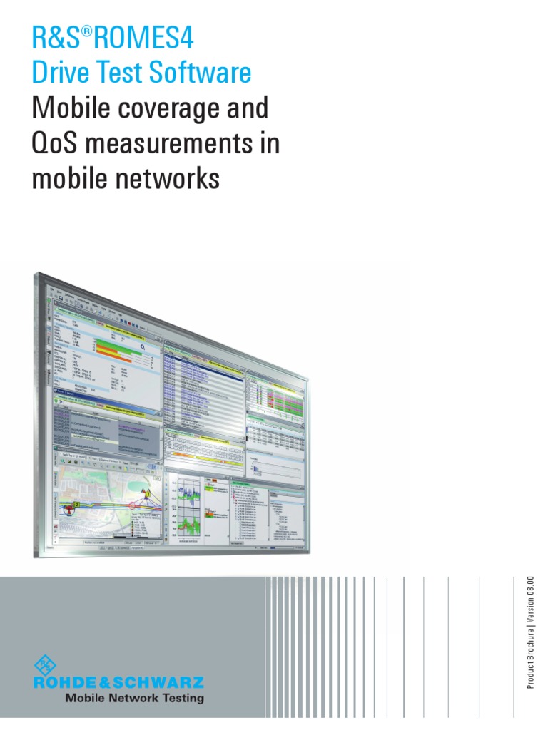 Mobile Coverage and Qos Measurements in Mobile Networks: R&S®Romes4 ...