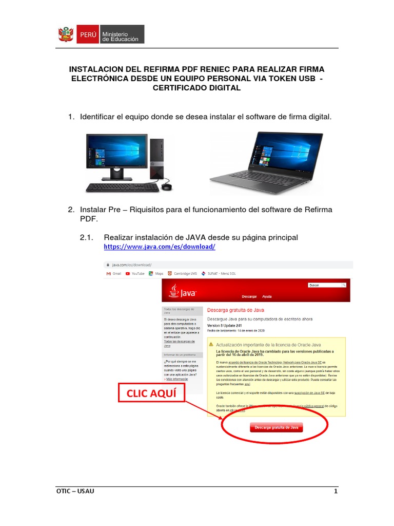 Manual Token Digital v1.11 | PDF