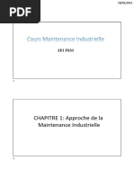 Maintenance Industrielle: Cours de | PDF