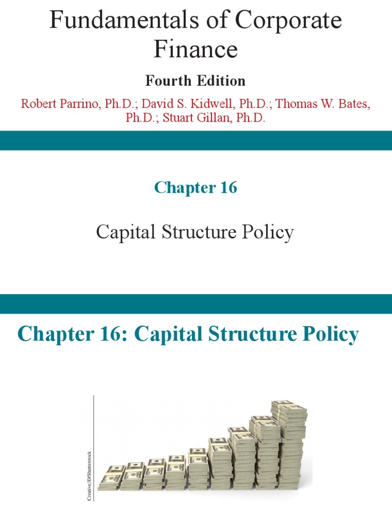 Capital Structure Policy: Fourth Edition | PDF | Capital Structure ...