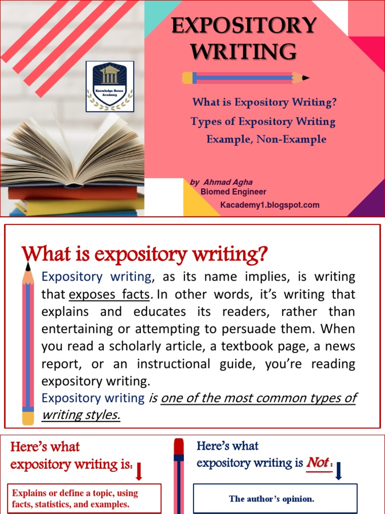 Expository Writing | PDF | Essays | Communication