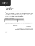 Integrity Certificate | PDF