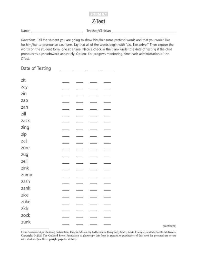 Z Test | PDF