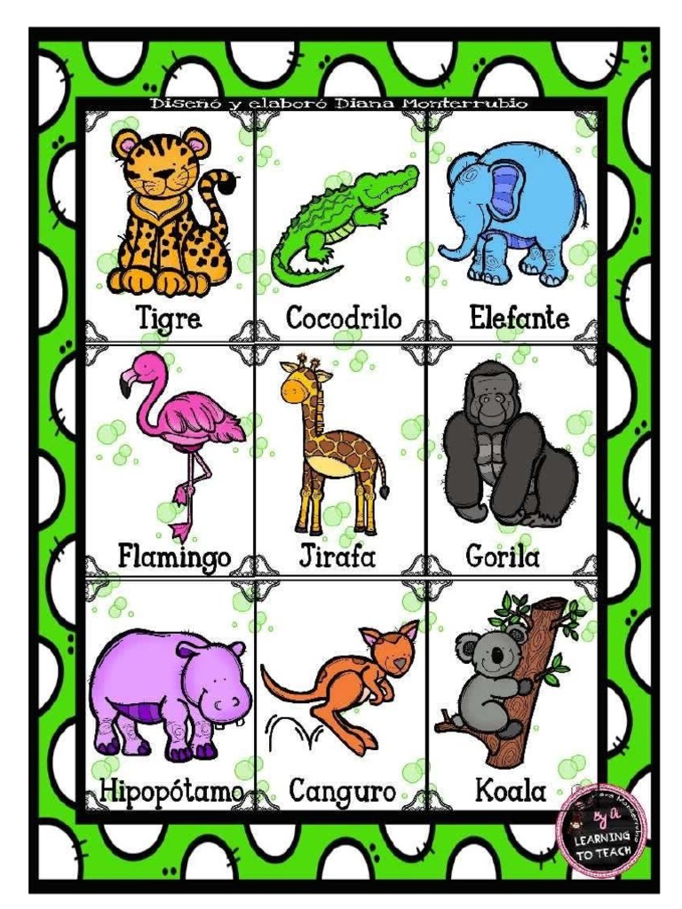 Loteria de Animales | PDF