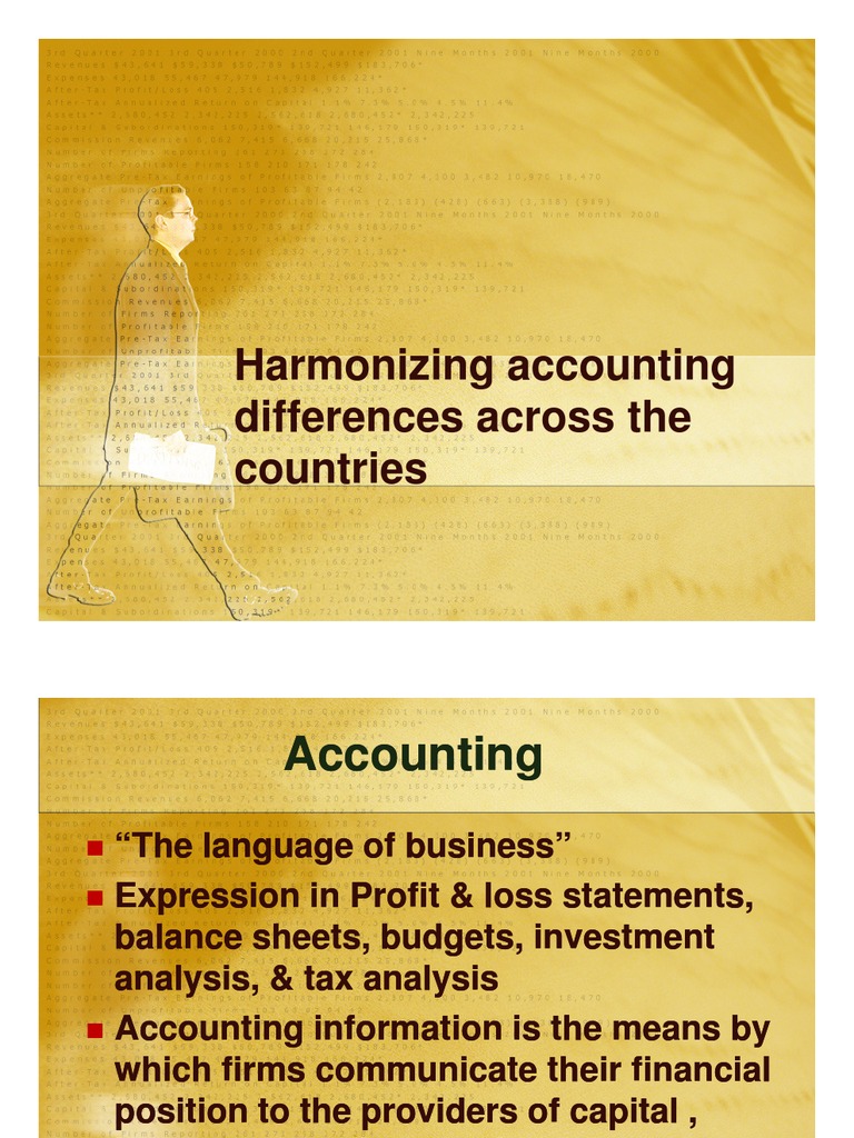Harmonizing Accounting Differences Across The Countries | PDF ...