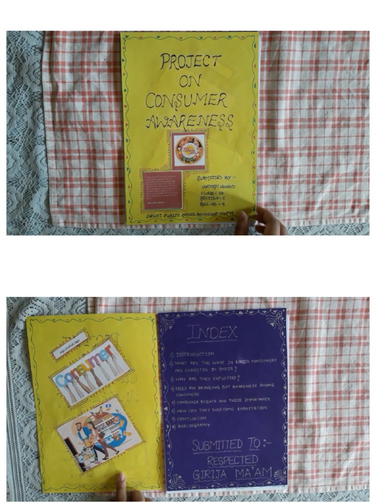 S.ST Project File (Consumer Awareness) | PDF