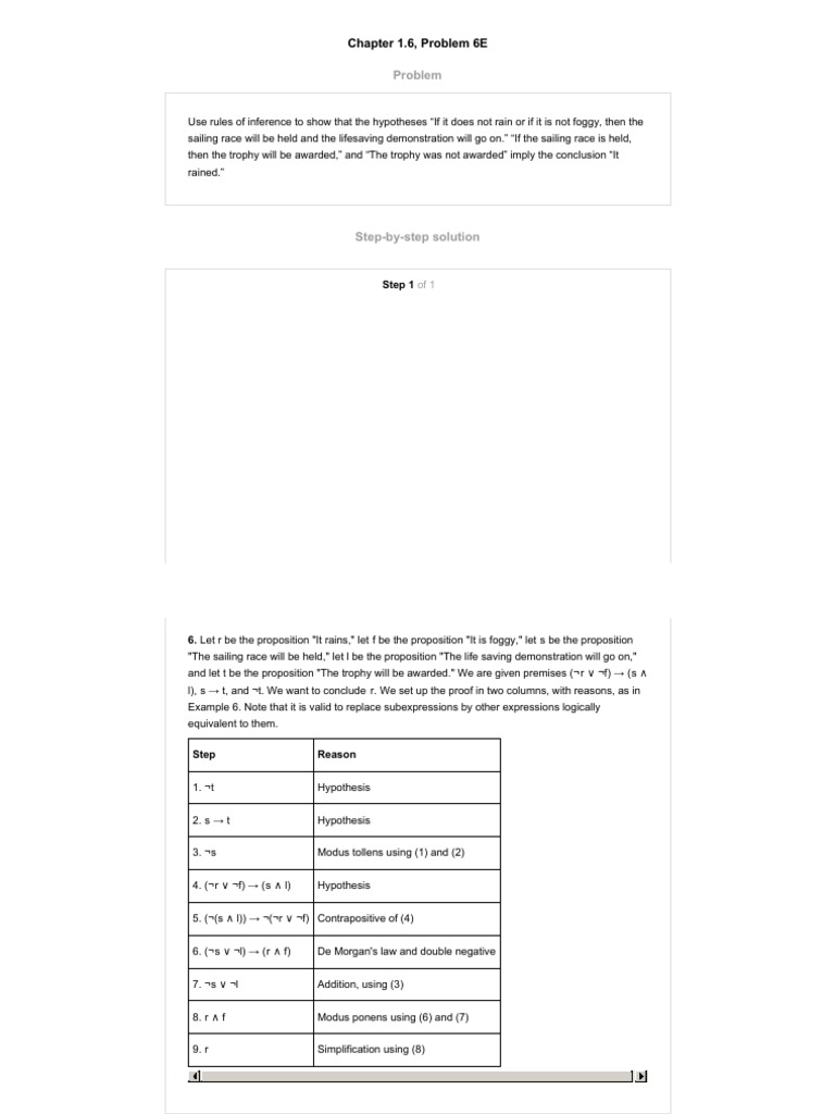 Chapter 1.6, Problem 6E | PDF