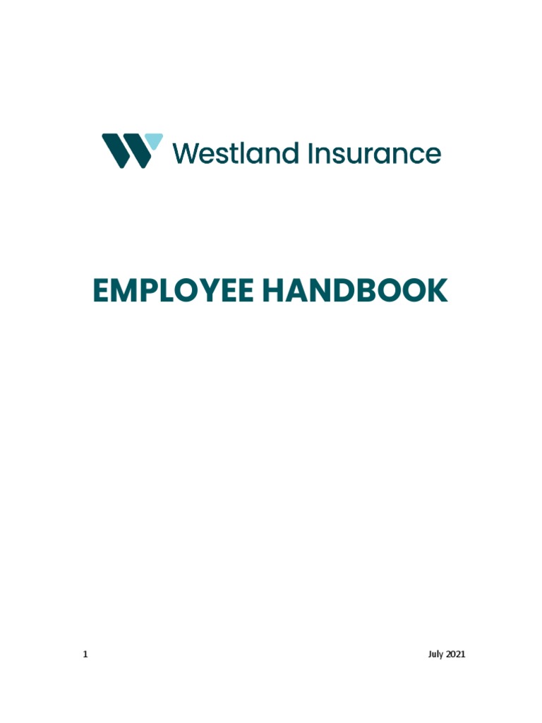 Employee Handbook - July 2021-2 | PDF | Employment | Performance Appraisal