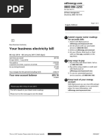 British Gas Example Bill | PDF | Invoice | Cheque