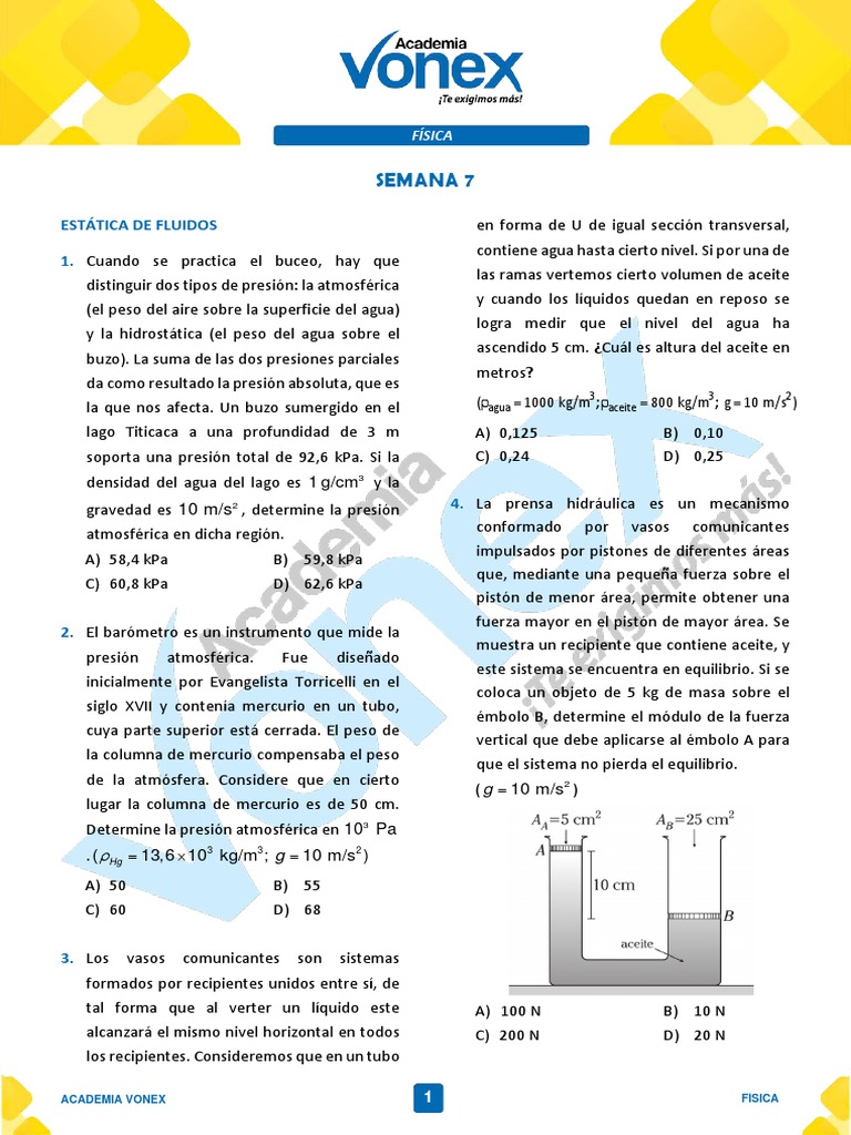 Fisica Sem7 | PDF | Calor | Agua