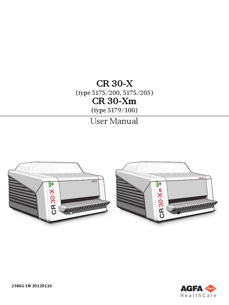 CR 30-X CR 30-Xm: User Manual | PDF