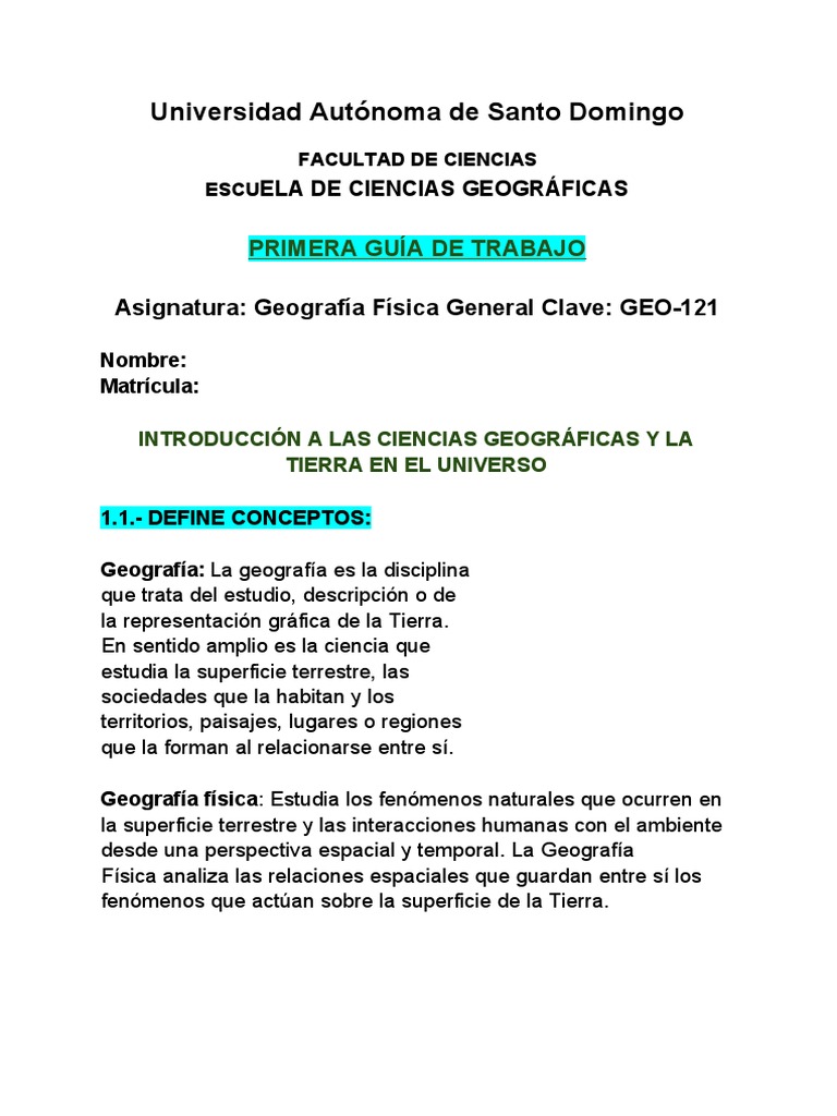 Geo 121 Primera | PDF | Luna | Geografía