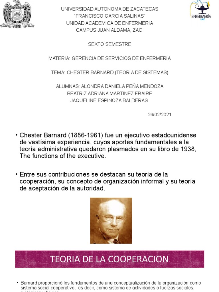 Chester Barnard | PDF | Cognición