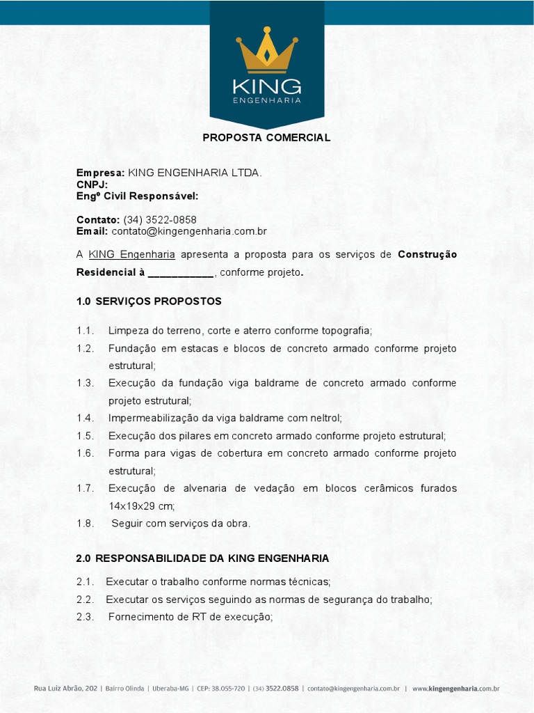 Proposta+ +Modelo+Proposta | PDF