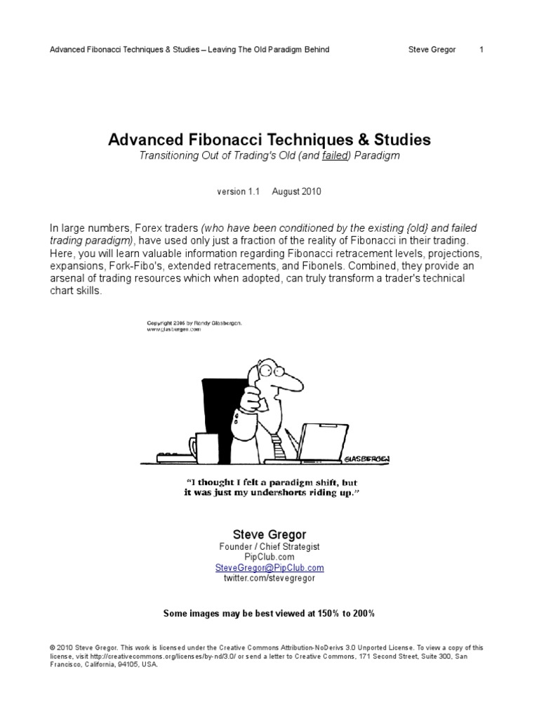 Steve Gregor - Advanced Fibonacci Techniques & Studies | PDF | Foreign ...