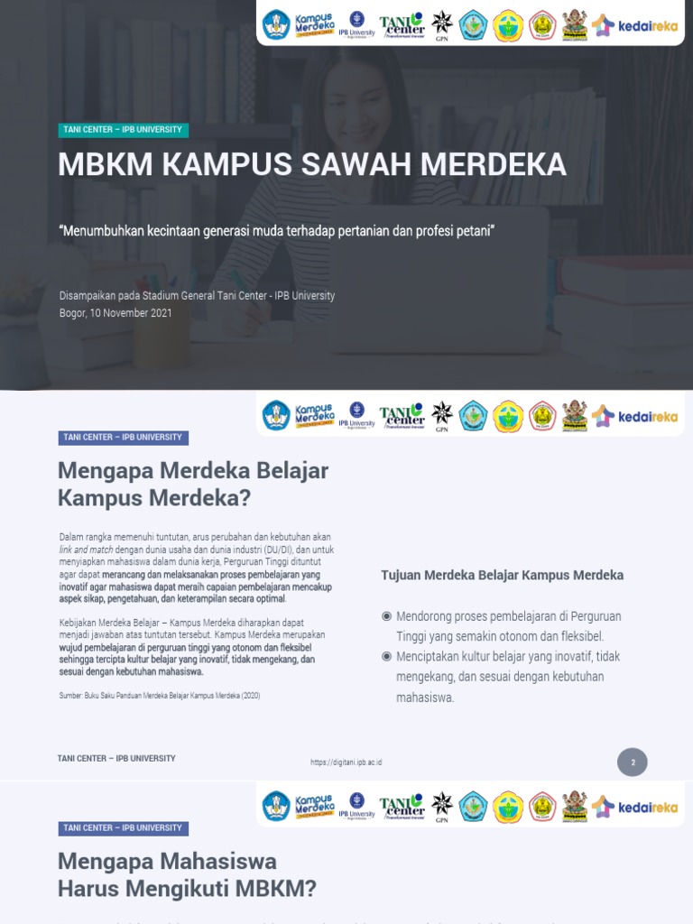 (PDF) 9112021 - Tani Center - MBKM Kedai Reka Kampus Sawah Merdeka | PDF