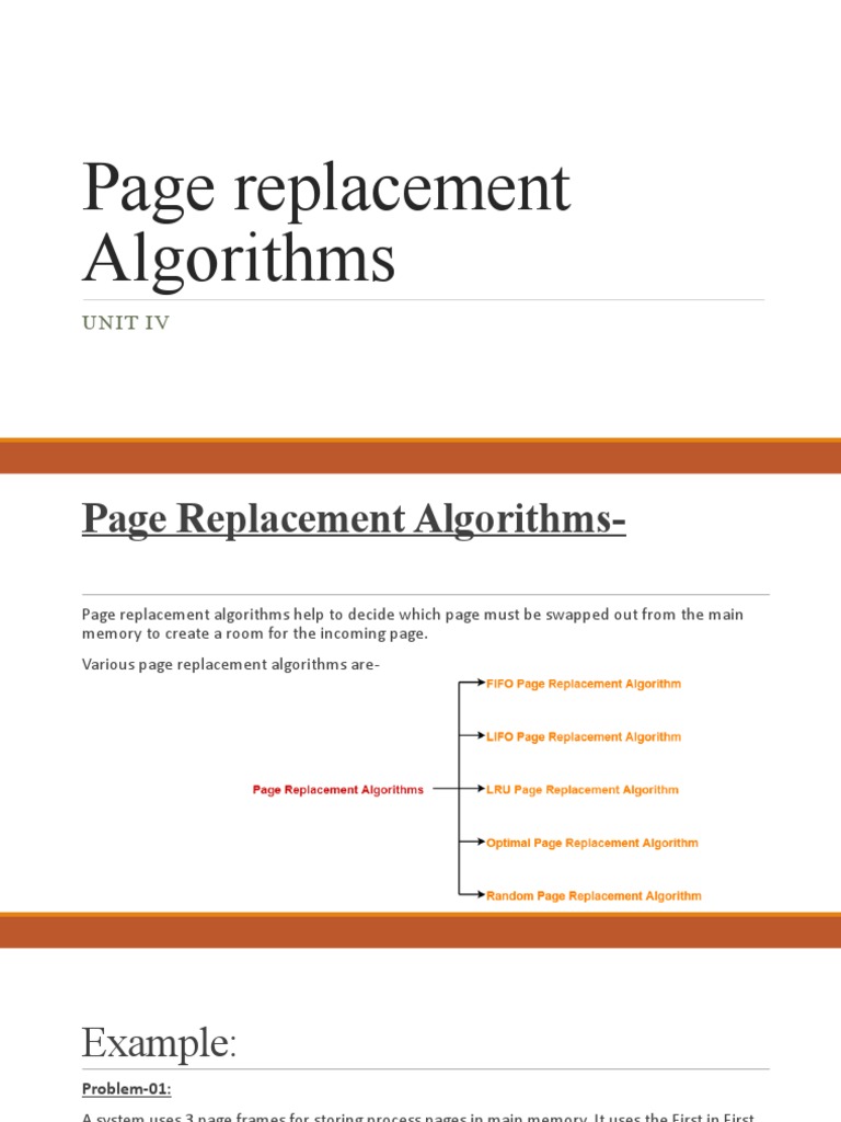 Audio Page Replacement Algorithm | PDF | Computer Engineering ...