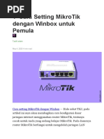Konfigurasi Hotspot Mikrotik dan Mikhmon | PDF | Komputer