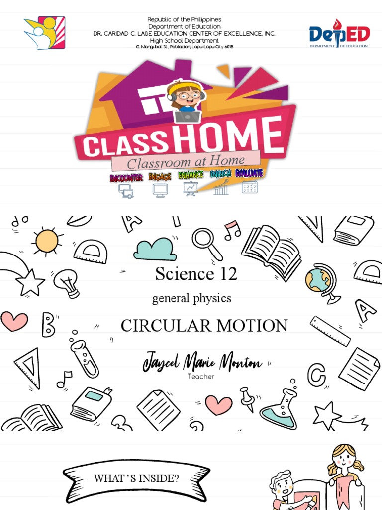 Grade 12 Physics - Circular Motion | PDF | Acceleration | Force